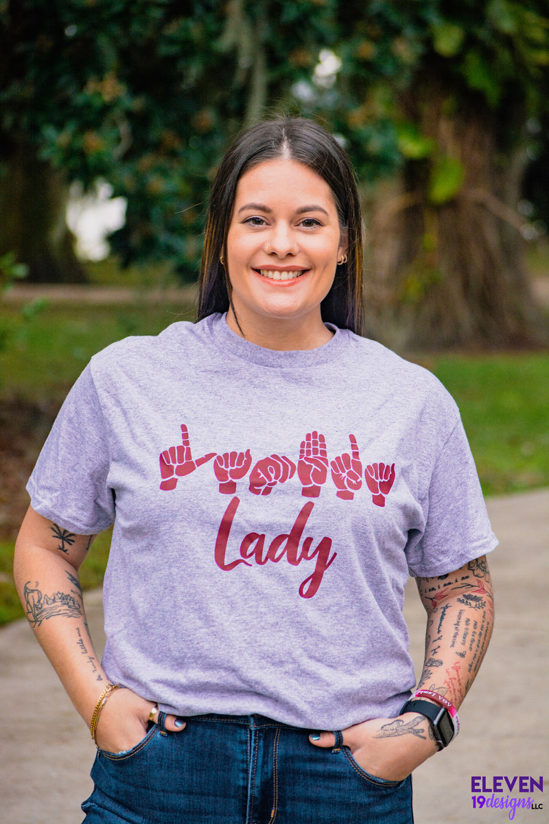 Lovely Lambda Lady - Lambda Theta Alpha – Eleven 19 Designs LLC